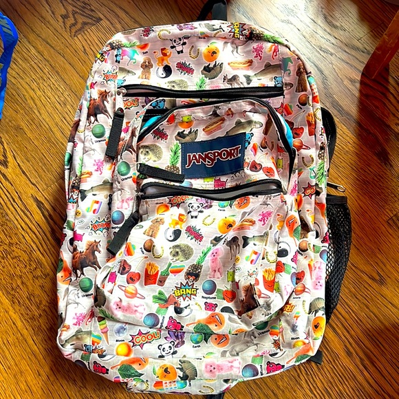 Jansport | Bags | Jansport Cute Print Backpack | Poshmark